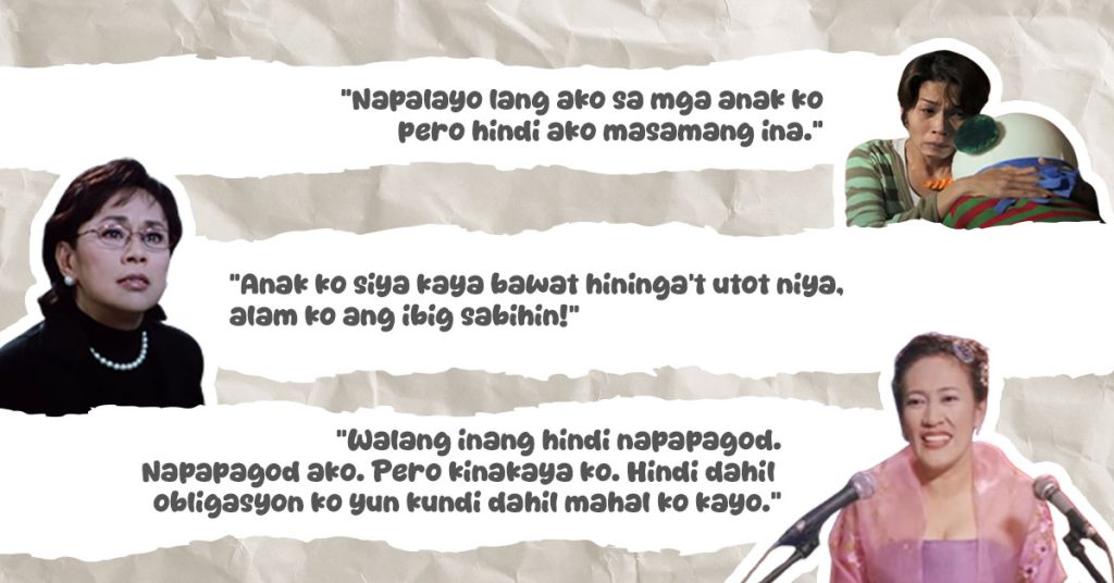 9 Unforgettable Filipino Movie Lines from Iconic Moms - Go for Lokal ...